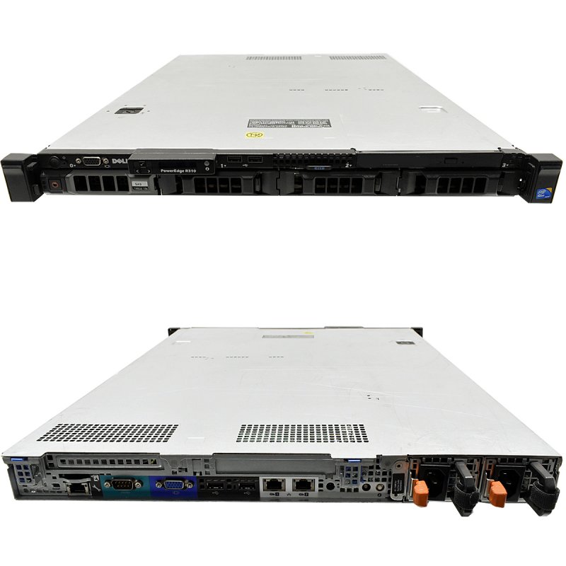 Dell PowerEdge R310 Server Intel Xeon X3430 QC 2.40GHz 12 GB RAM 2x 1