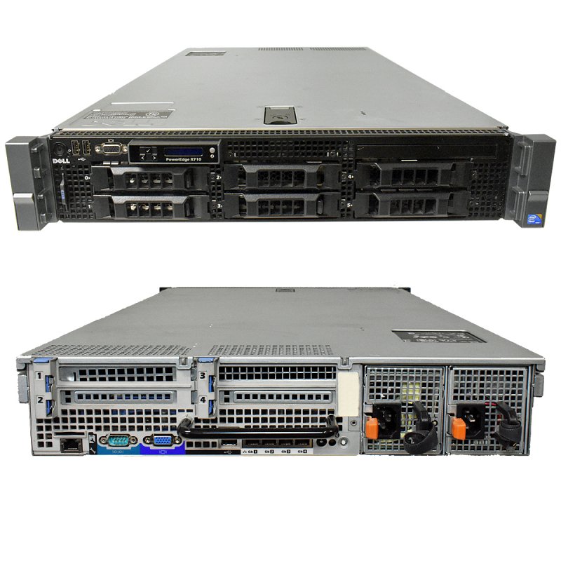 Dell PowerEdge R710 Server 1x L5520 4C 2,26GHz 16 GB 6Bay 3,5 Zoll PE ...