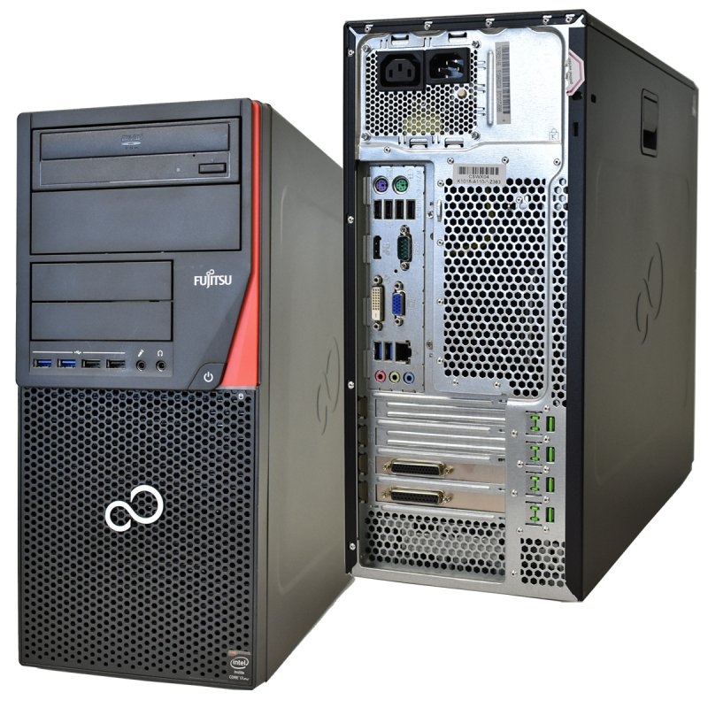 FUJITSU ESPRIMO P920 E90+ TOWER PC i5-4570 CPU 16GB RAM 120GB SSD 500
