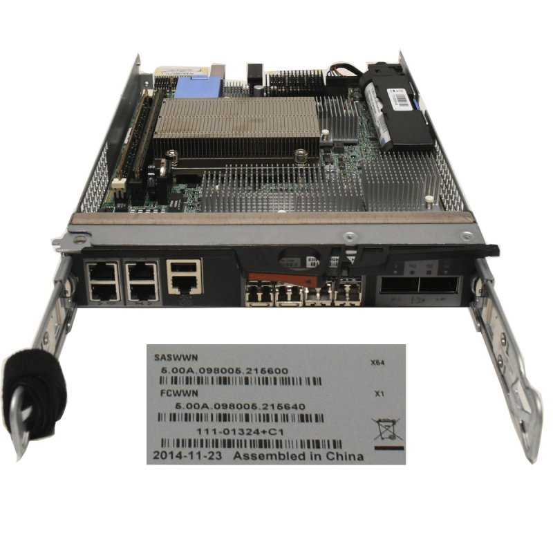 NetApp Fas2552 Controller Modul Intel Xeon CPU LC 3528 18GB RAM with