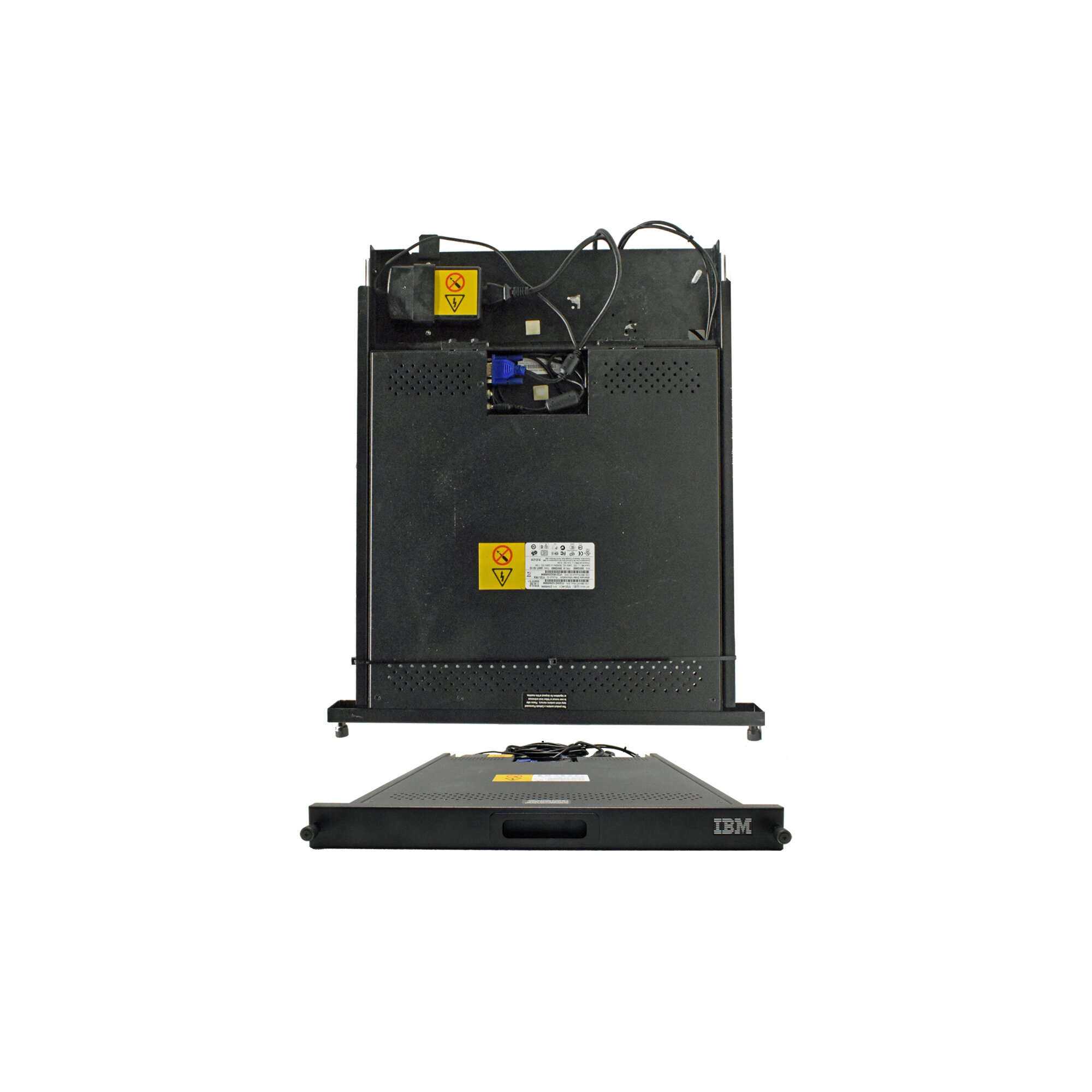 IBM 1723-HC1 15 Zoll Flat Panel KVM-Console QWERTZ SK8840 Keyboard ...