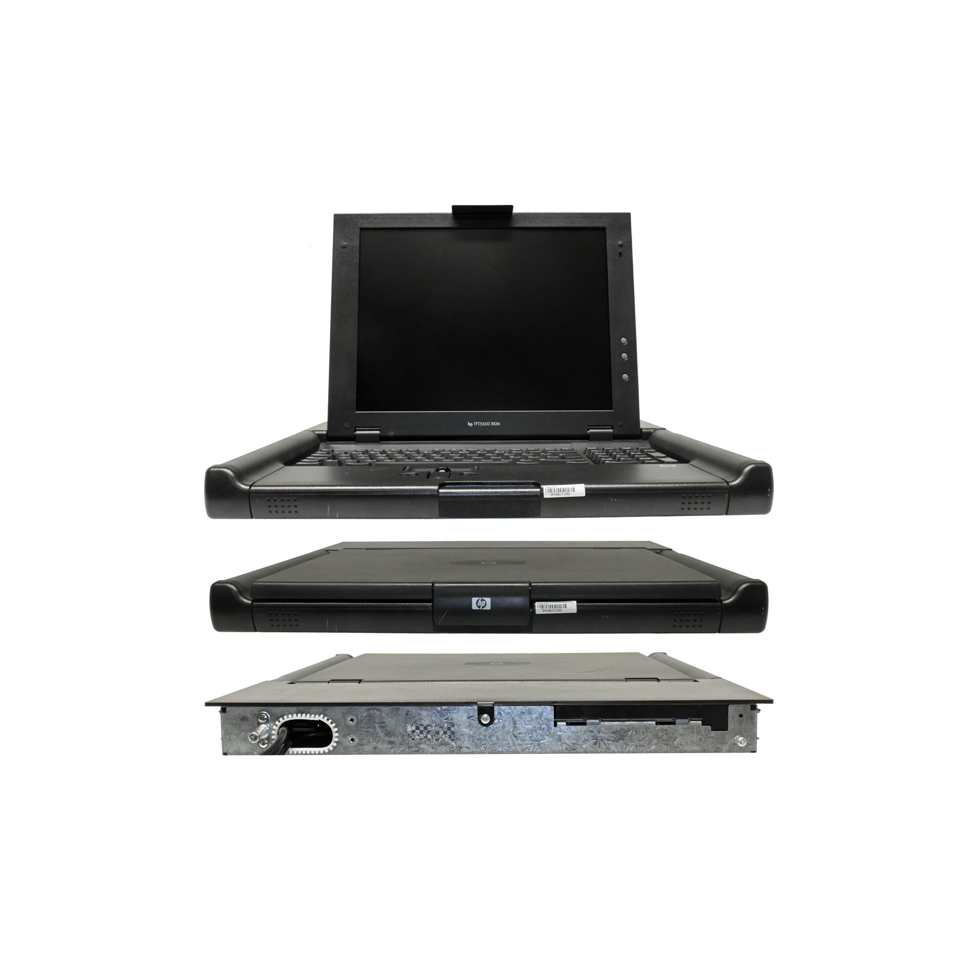 HP TFT5600 RKM 15" Flat Panel KVM-Console +Keyboard US Layout ...