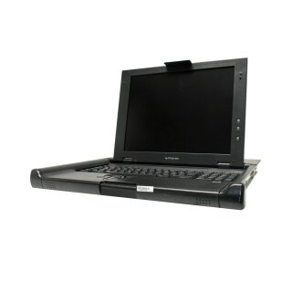 HP TFT5600 RKM 15" Flat Panel KVM-Console +Keyboard US Layout ...