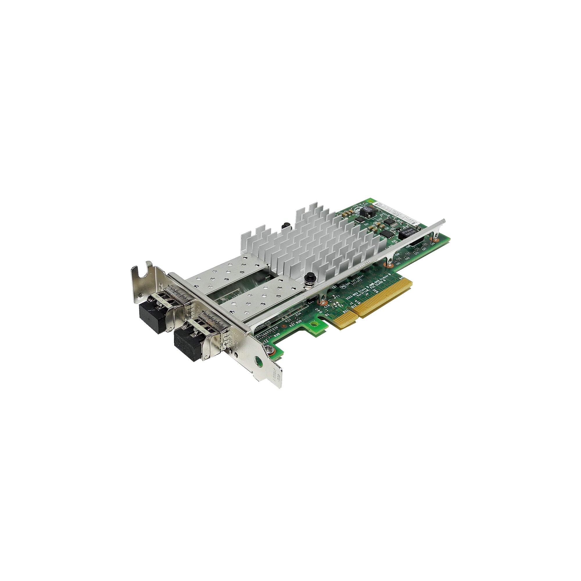 Dell Intel X520-DA2 Dual Port FC 10GbE SFP+ Netzwerkkarte +2x 10Gb SFP ...