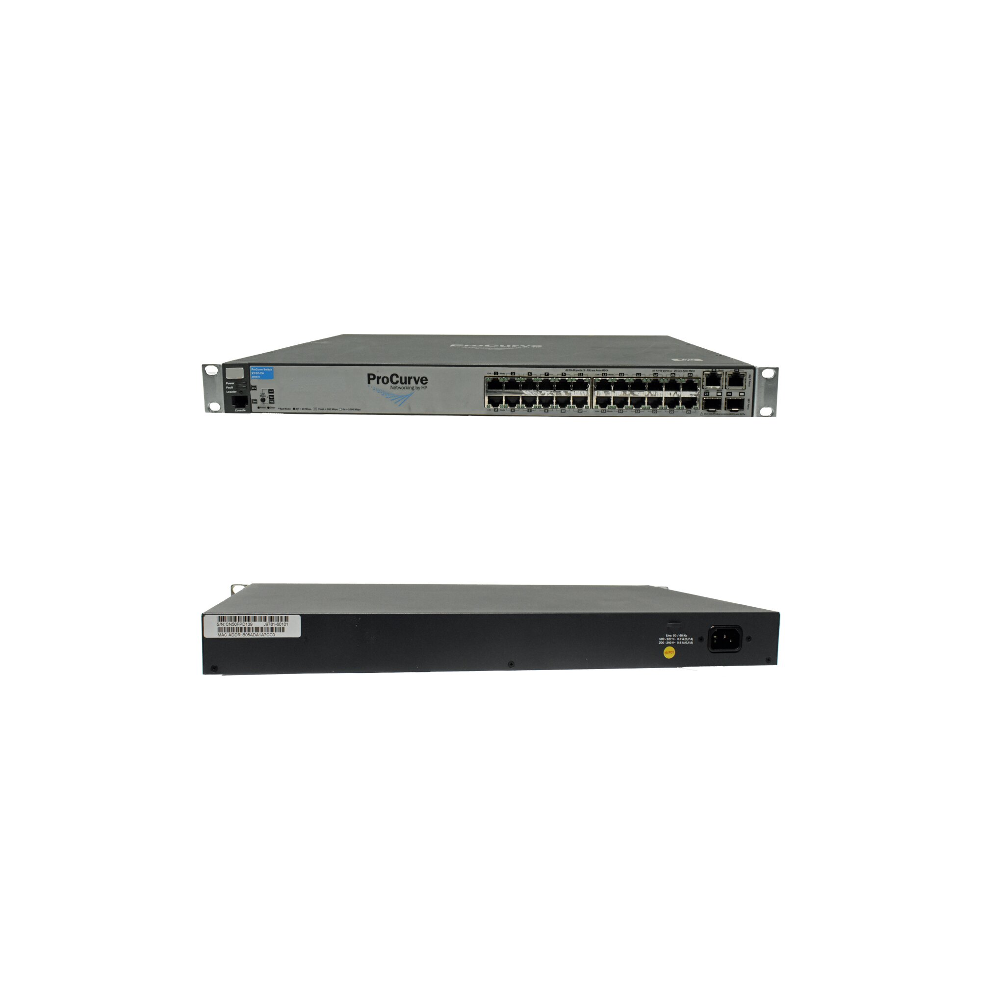 HP ProCurve 2610-24 J9085A Gigabit Ethernet Switch - Piospartslap