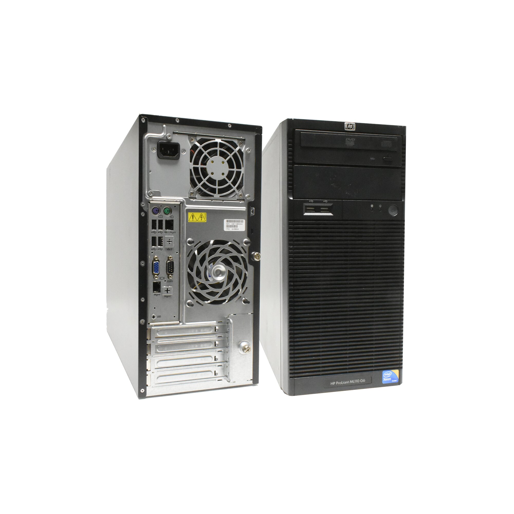 HP ProLiant ML110 G6 Tower X3430 CPU 2.40GHz 4GB RAM 500GB SATA HDD 3,5 ...