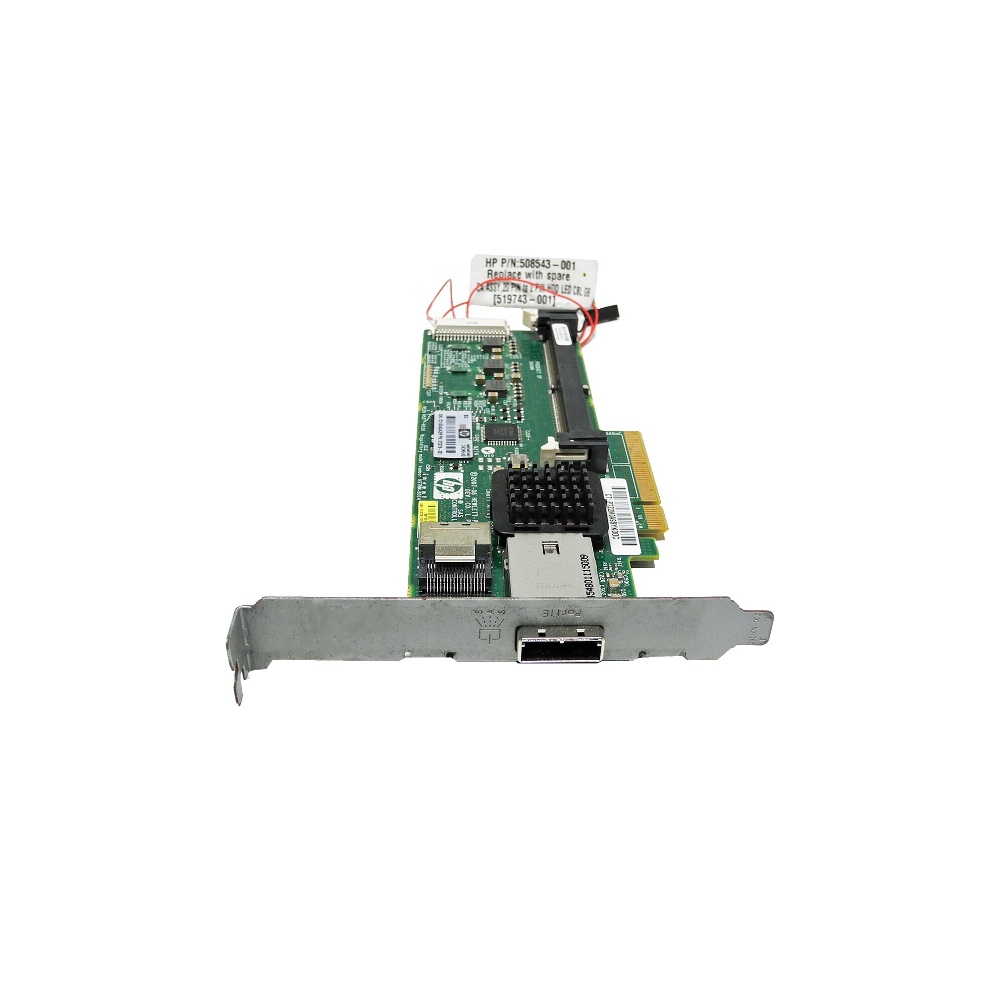 HP Smart Array P212 6Gb/s SAS RAID Controller 462594-001 FP +Kabel ...
