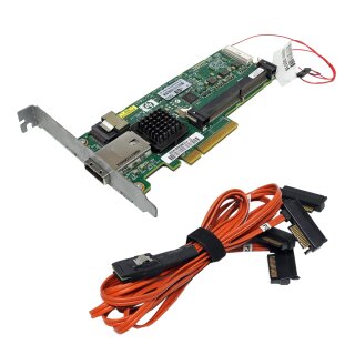 HP Smart Array P212 6Gb/s SAS RAID Controller 462594-001 FP +Kabel ...
