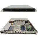 Supermicro CSE-815 1U Rack Server Mainboard X9DRi-LN4F+ Rev. 1.20A ohne ...
