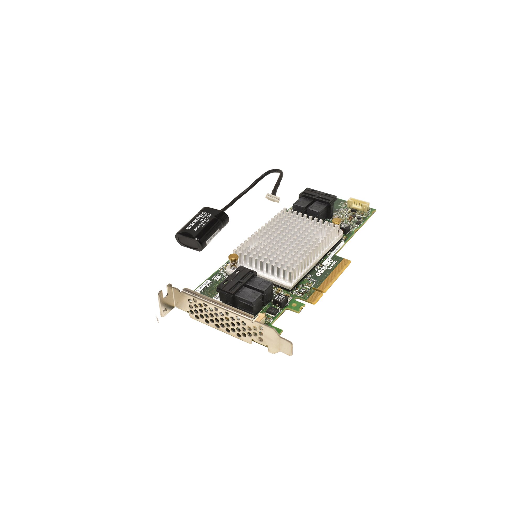 Adaptec ASR-81605ZQ 12Gb/s PCIe x8 SAS/SATA RAID Controller TCA-00351-01-B BBU LP - Piospartslap