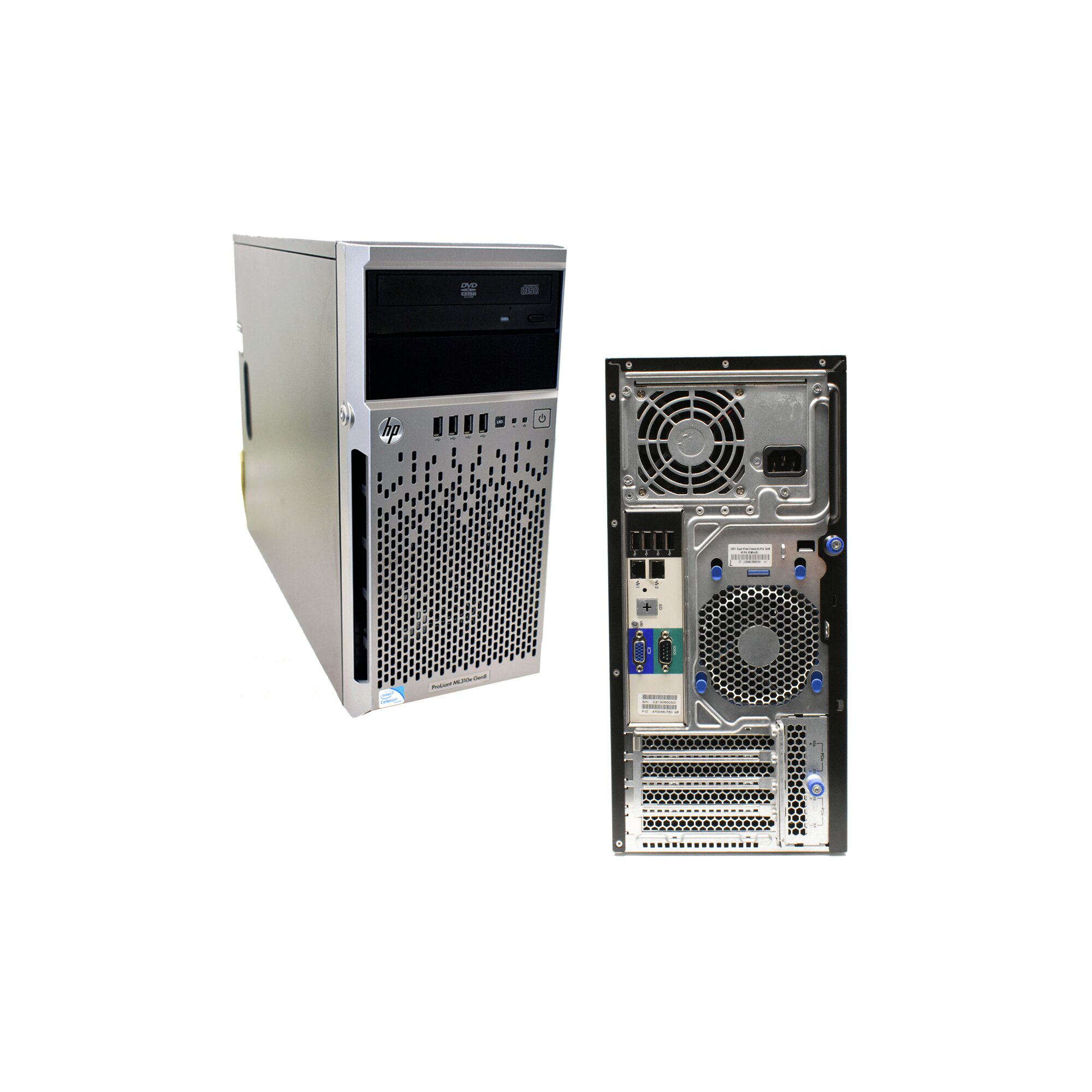 HP ProLiant ML310e G8 Tower Server Intel E3-1220 v2 3.10GHz CPU 16GB ...
