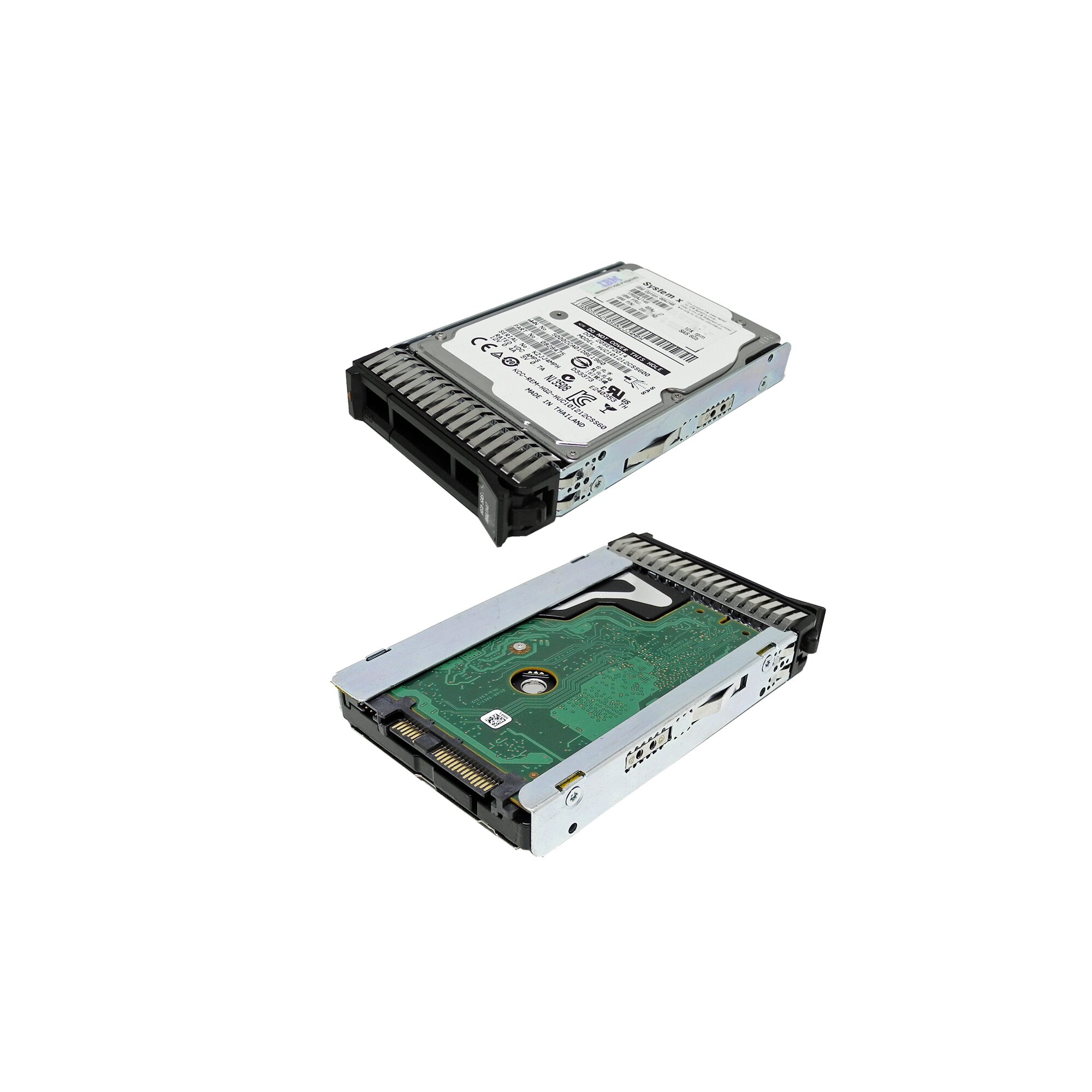 IBM 300GB 2.5“ 10K 12G SAS HDD/Festplatte 00EG686 00WG689 mit Rahmen ...