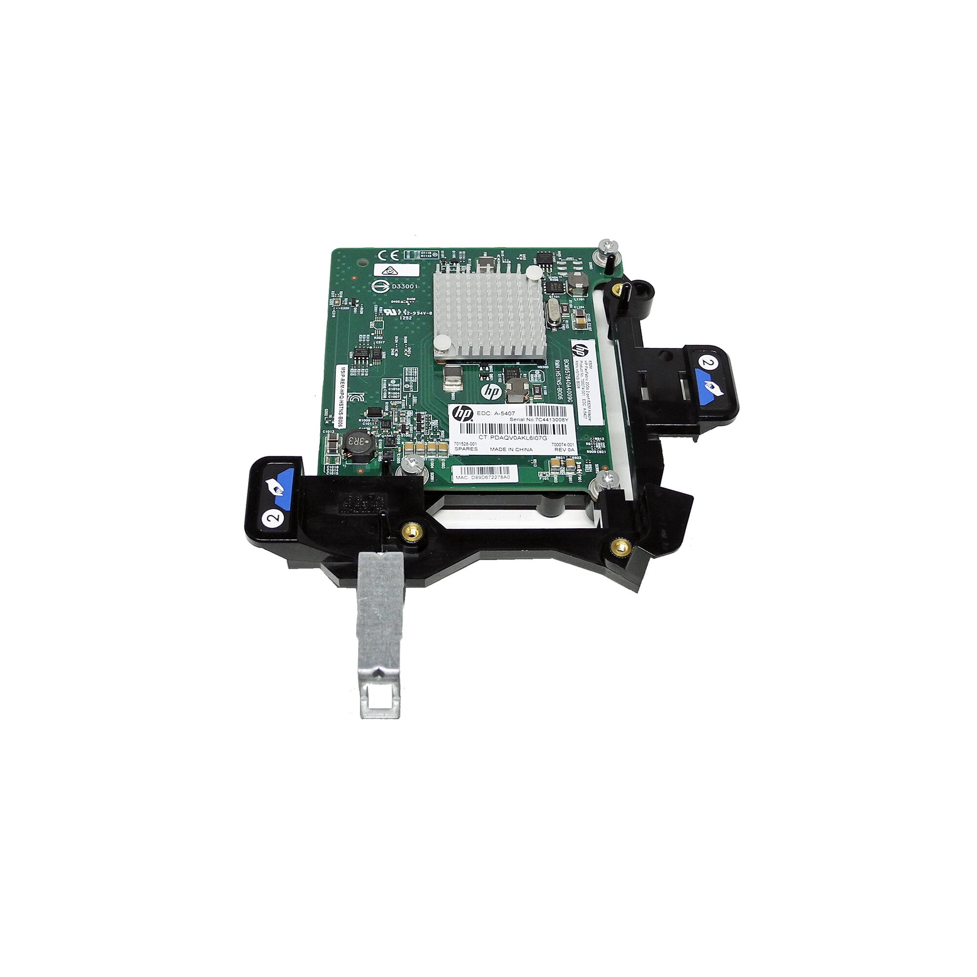 HP FlexFabric 630M 2-Port 20GbE Mezzanine Card 700074-001 701528-001 ...