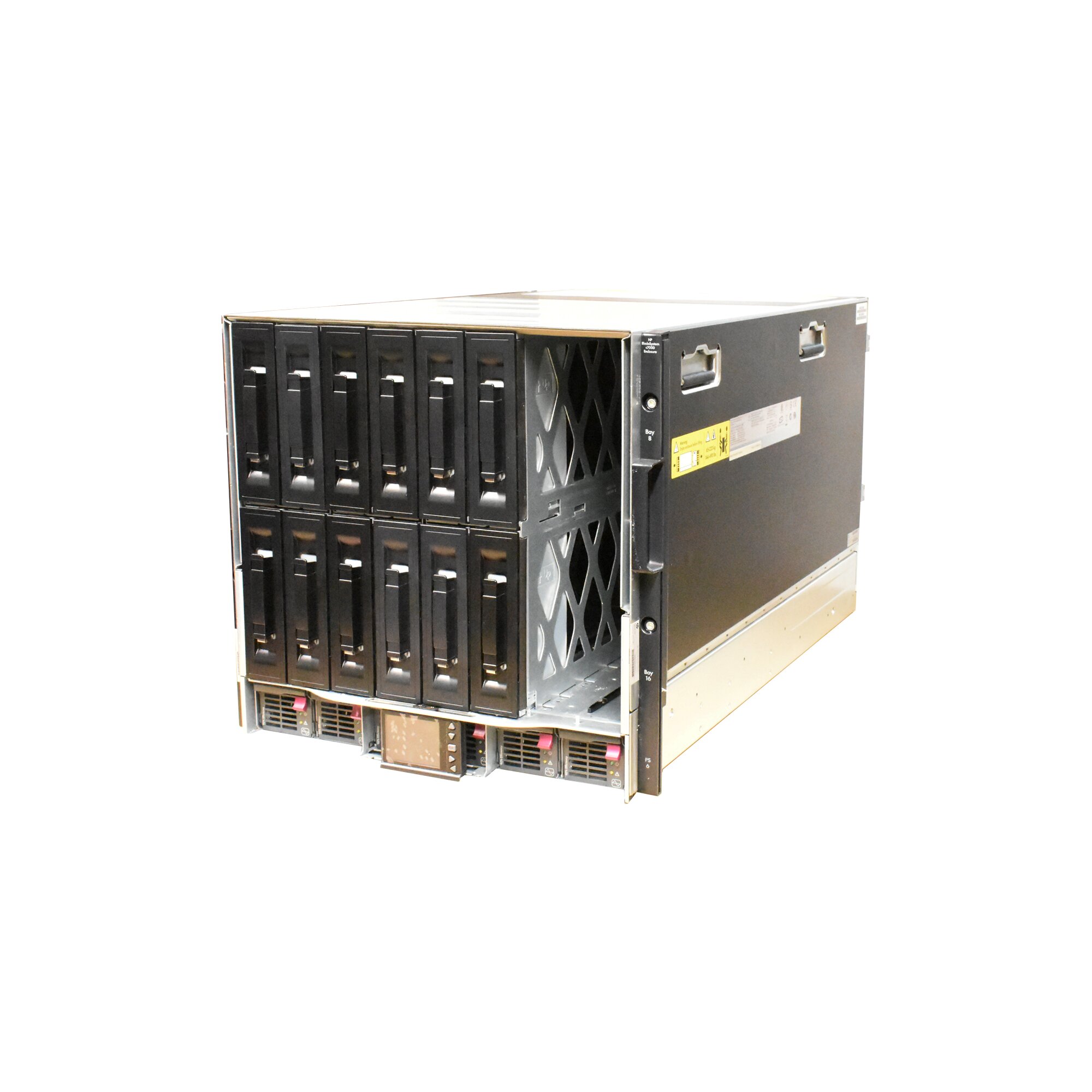 HP BladeSystem c7000 Enclosure 438859-001 408316-002 Chassis 6x 398025 ...
