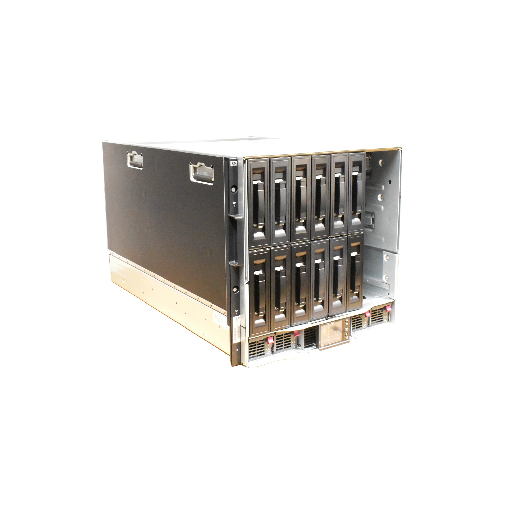 HP BladeSystem c7000 Enclosure 438859-001 408316-002 Chassis 6x 398025 ...