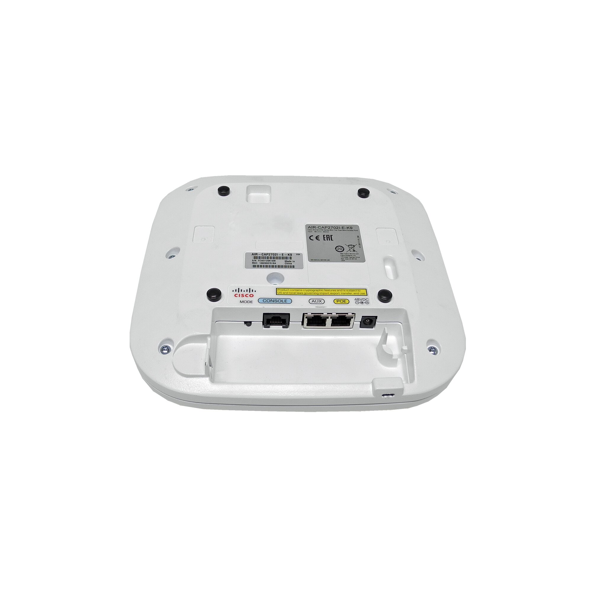 Cisco Aironet AIR-CAP2702I-E-K9 Wireless Access Point WiFi Dual-Band ...