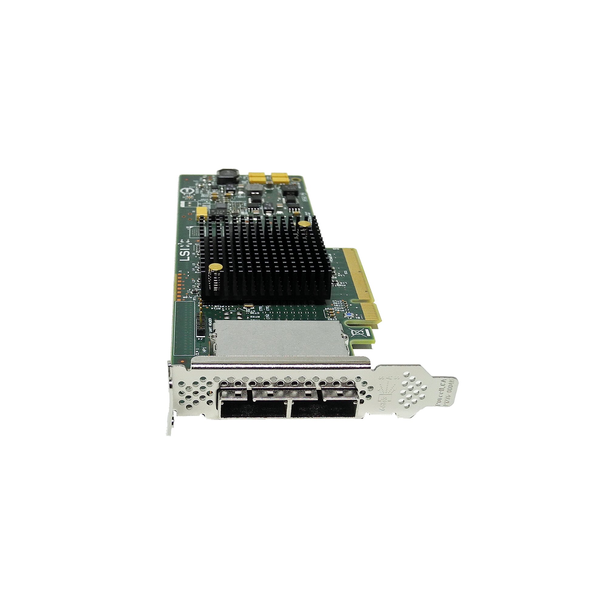 LSI SAS 9205-8e 8-Port 6 Gb/s PCIe x8 SAS/SATA Host Bus Adapter H3 ...