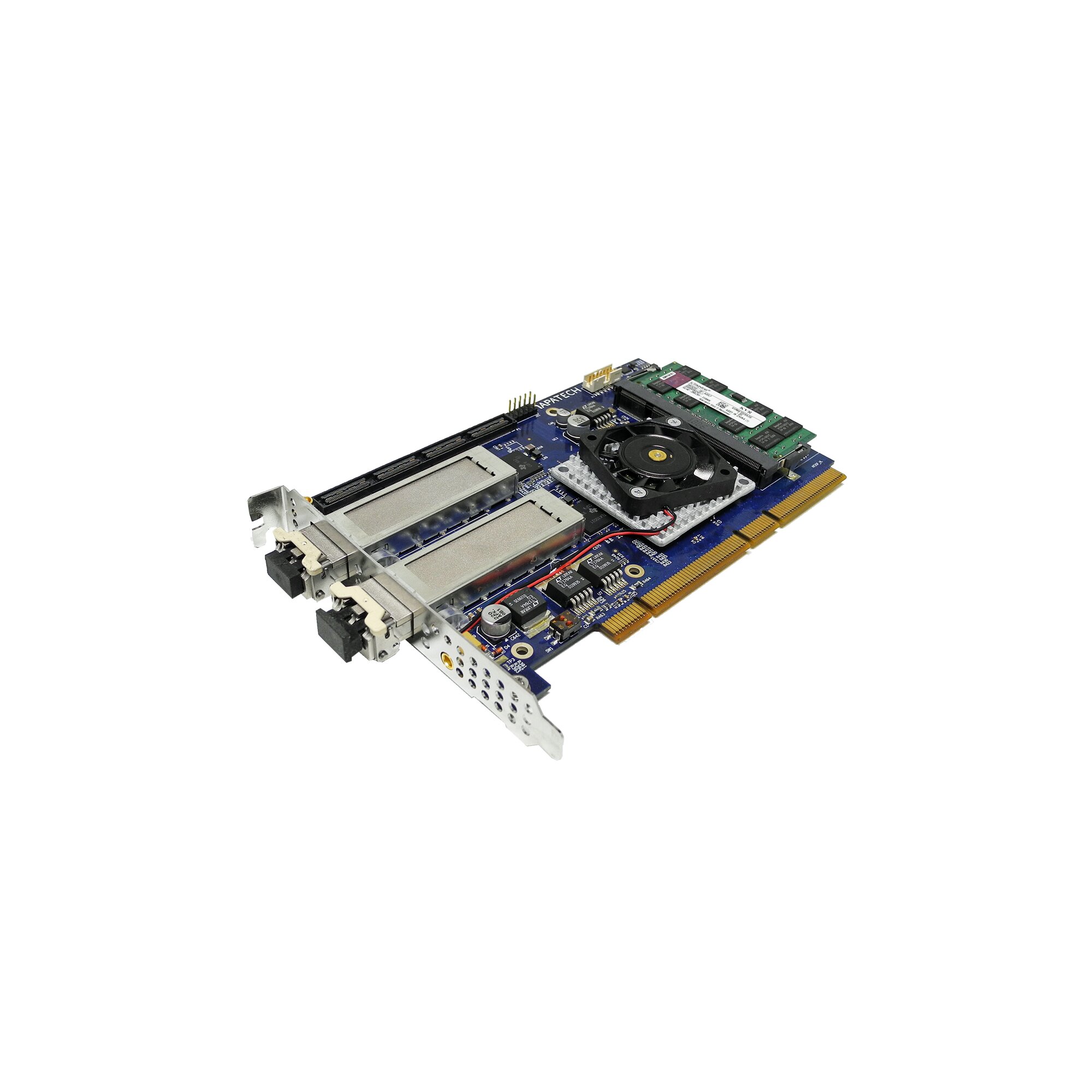 Napatech NT20X Dual-Port 10Gbit Ethernet PCI-X Netzwerkkarte 810-0016 ...