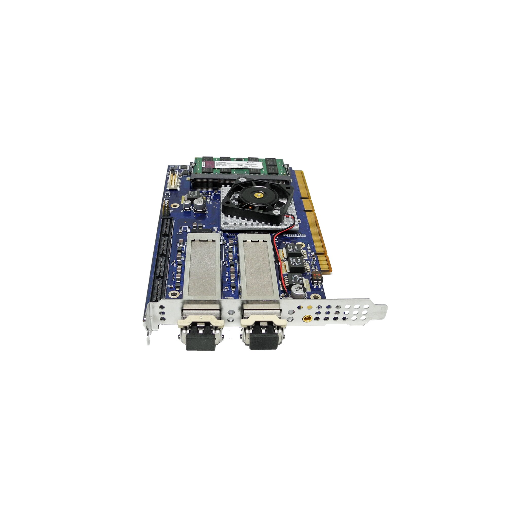 Napatech NT20X Dual-Port 10Gbit Ethernet PCI-X Netzwerkkarte 810-0016 ...