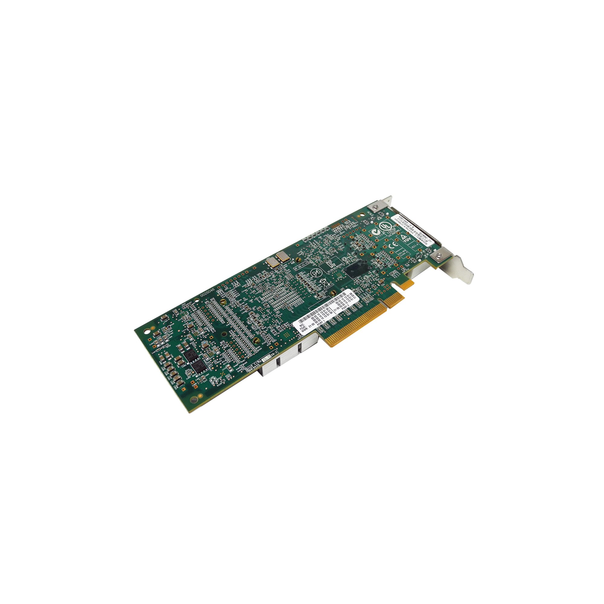QLogic QLE8362-CU Dual-Port 10Gb/s PCIe x8 FC Converged Network Adapter ...