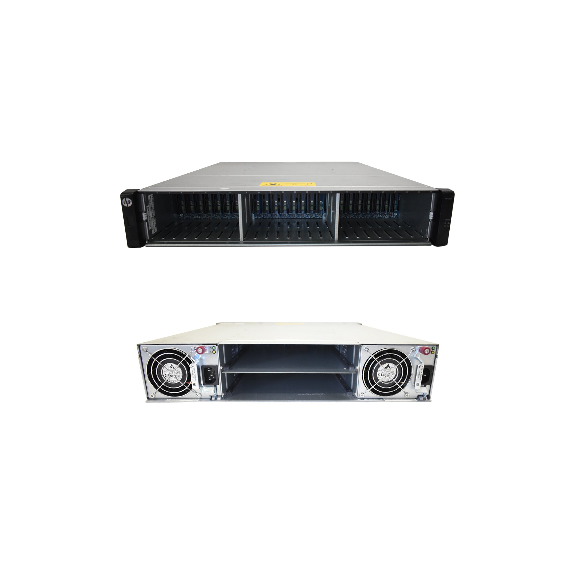 HP P2000 Modular Smart Array Chassis AP839A 24x 2,5" Bay 2x Netzteil ...