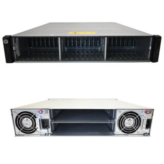HP P2000 Modular Smart Array Chassis AP839A 24x 2,5" Bay 2x Netzteil ...