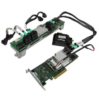 Fujitsu Primergy RAID Controller EP420i D3216-A12 GS3 A3C40159973 + SAS ...