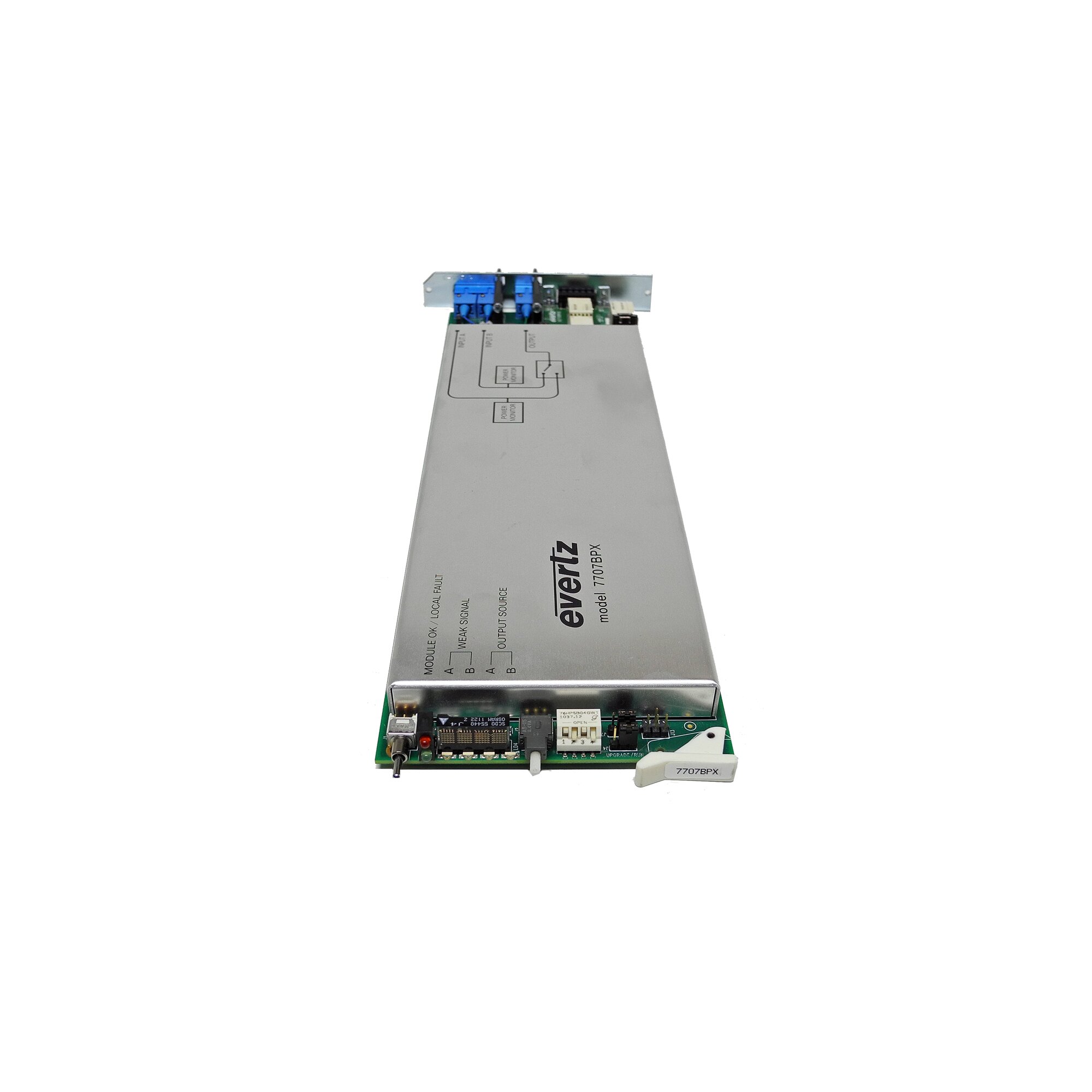 Evertz 7707BPX optical Bypass Protection Switch/optischer Bypass ...