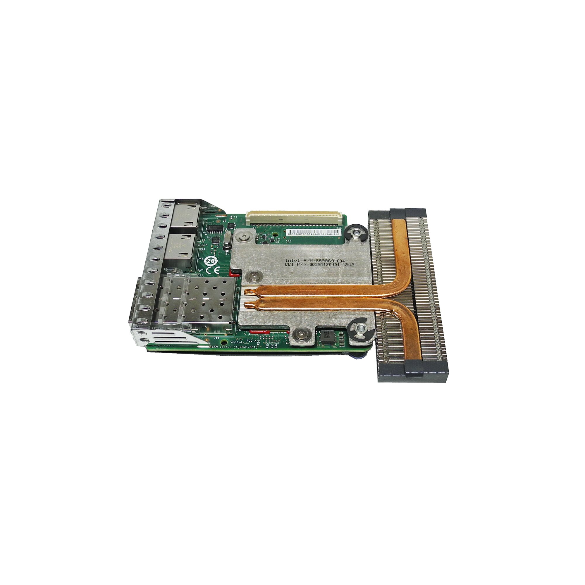 DELL Intel I350/X520 Quad Port 2x10GbE + 2x1GbE Network Daughter Card ...