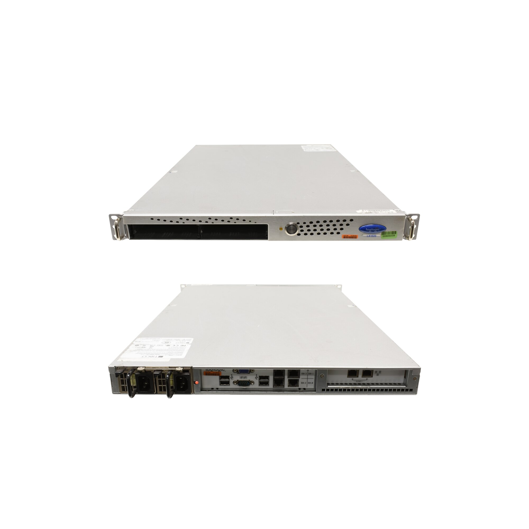 Loglogic Tibco LX1020 Server 1x L5518 Quad Core CPU 2.13 GHz 6GB RAM 1U ...