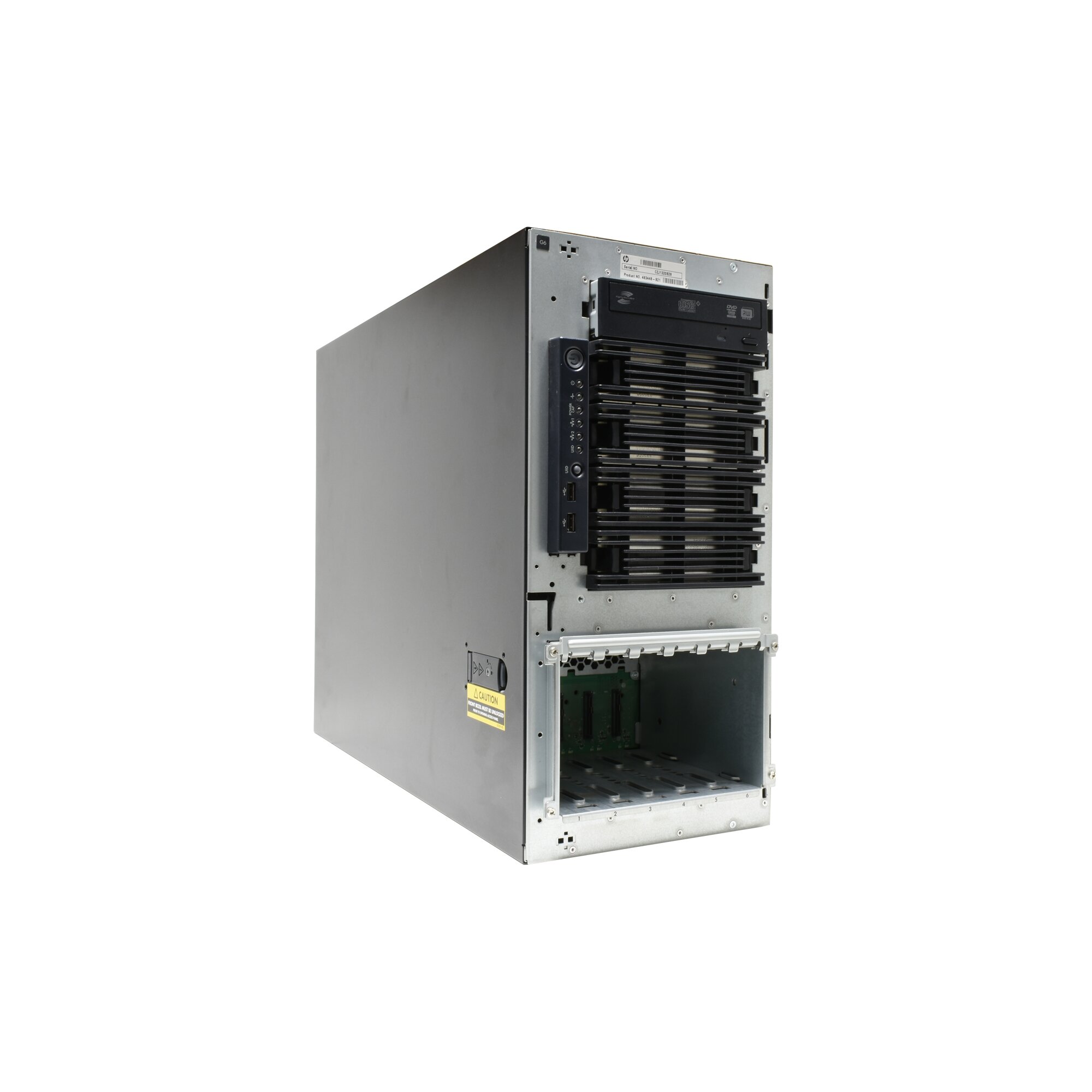 HP ProLiant ML350 G6 Intel Xeon E5606 2.13GHz QC 16GB RAM DVD-RW 6x Bay ...