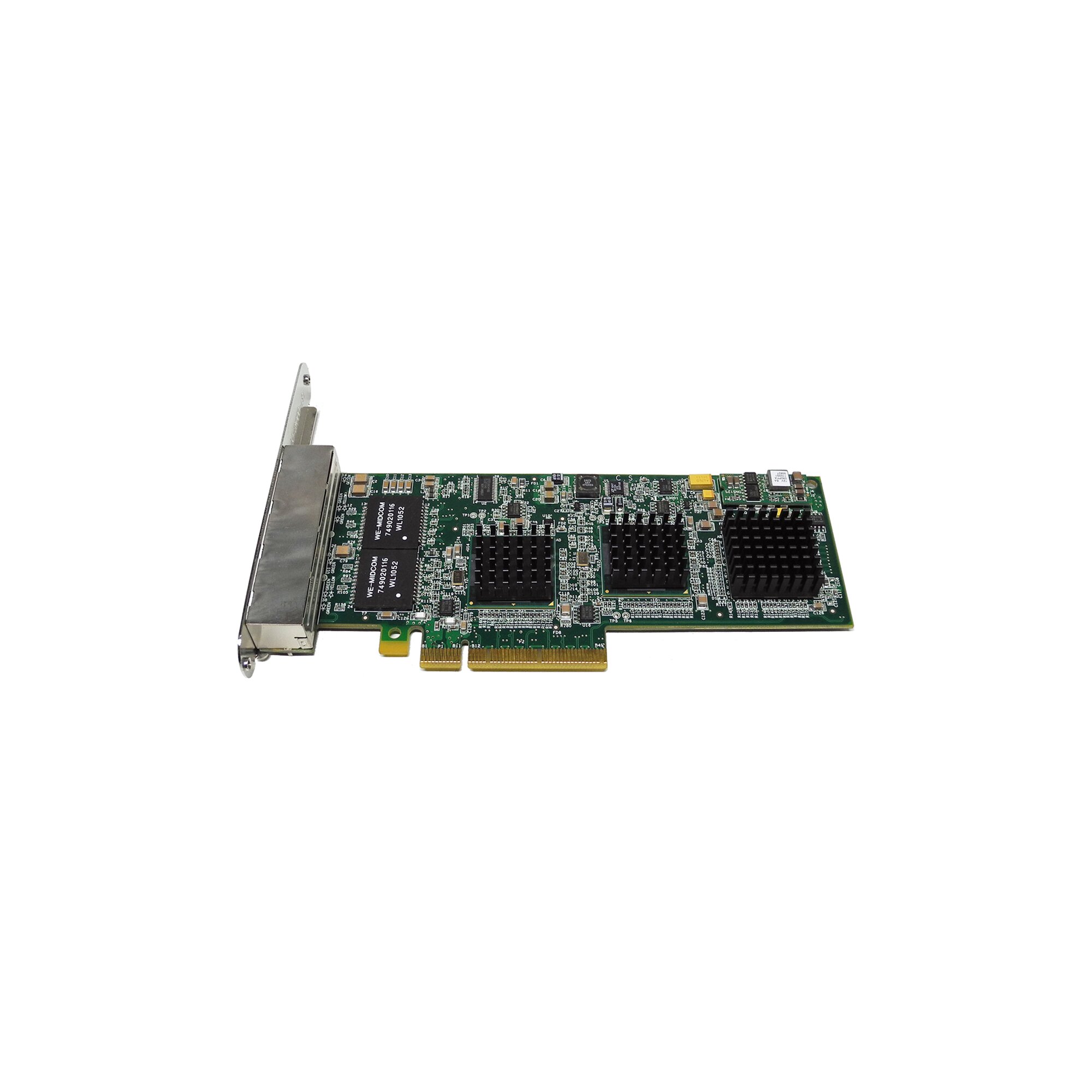 Silicom PEG416 Quad-Port Gigabit Ethernet PCI Express x8 Network Adapter - Piospartslap