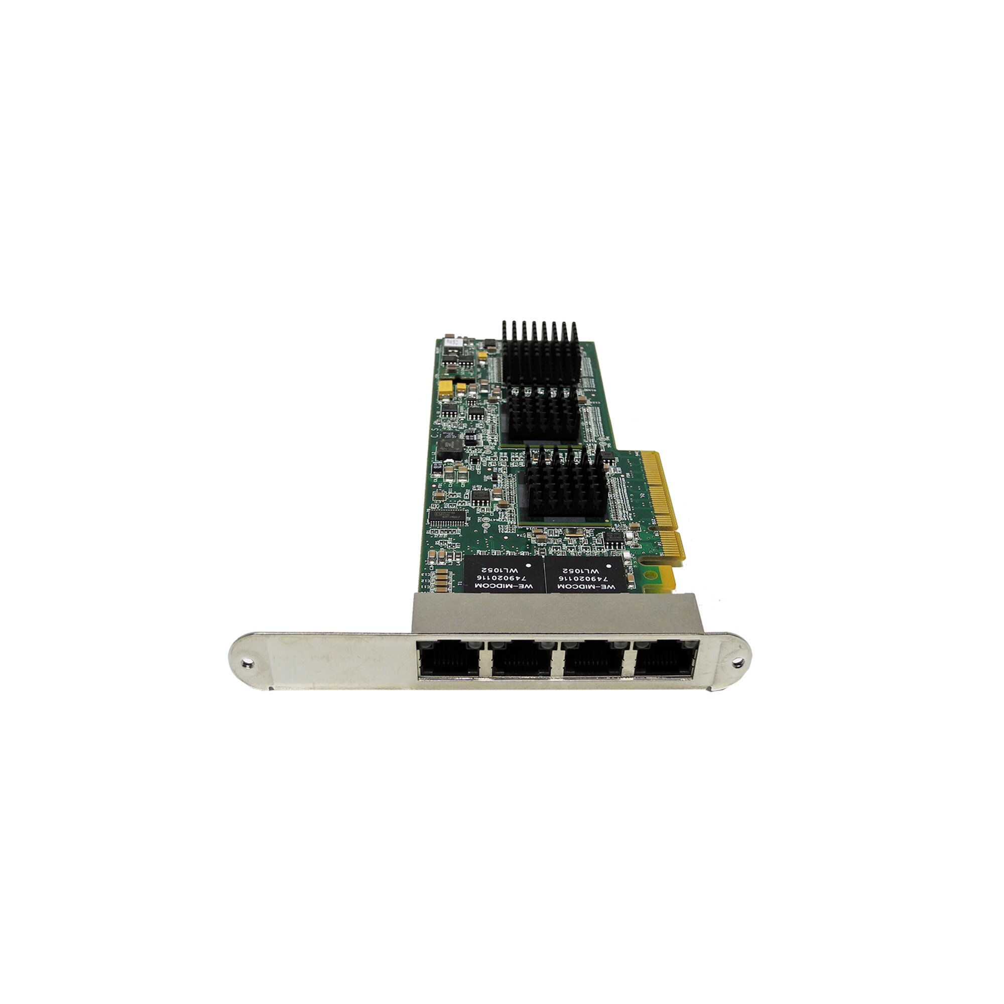 Silicom PEG416 Quad-Port Gigabit Ethernet PCI Express x8 Network Adapter - Piospartslap
