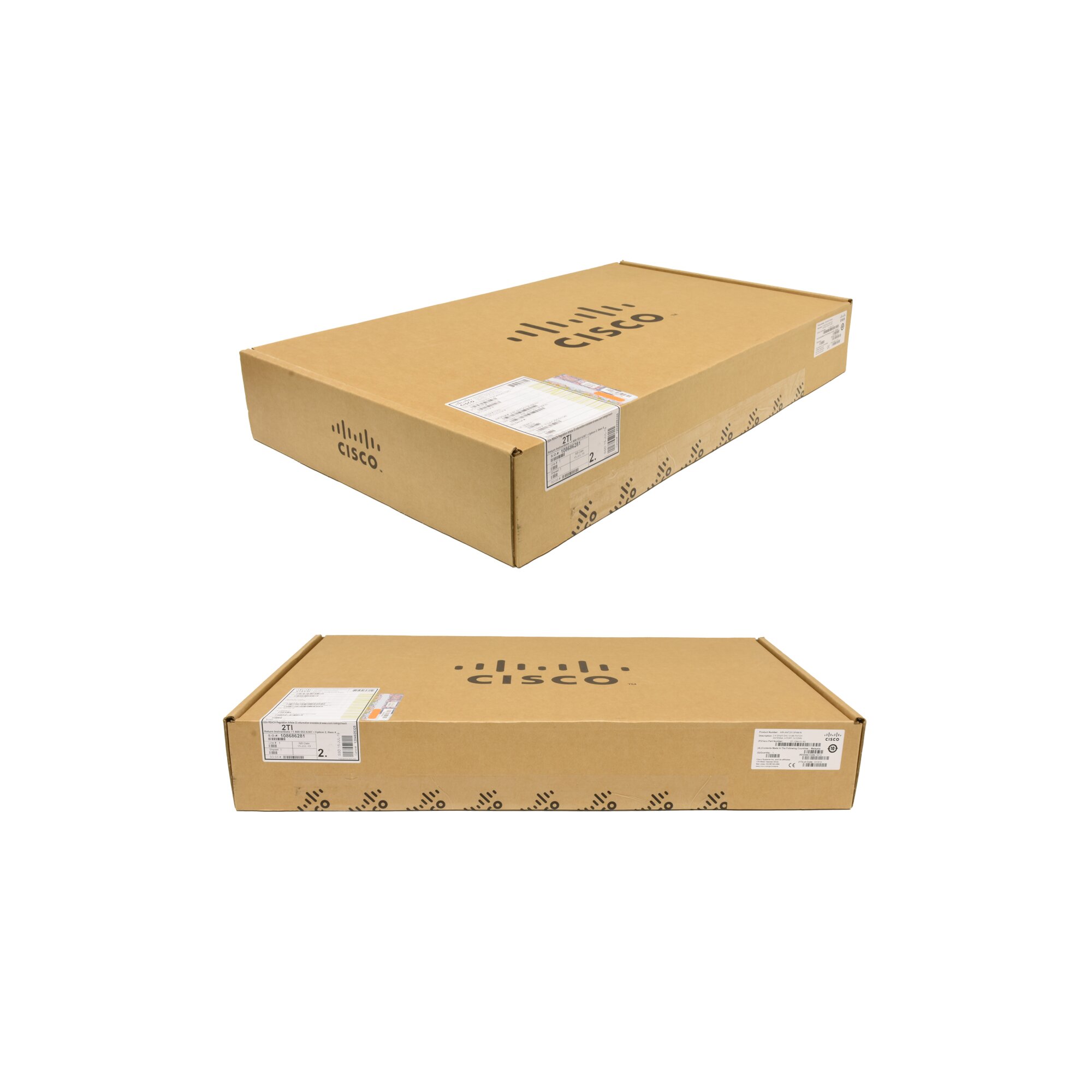 Cisco AIR-ANT2513P4M-N 2.4 GHz/5 GHz 13 dBi Patch Antenne 4 Port, N ...