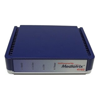 SIEMENS Mediatrix 4102S Analog FXS VoIP Media Gateway 1PS30122-X8001 ...