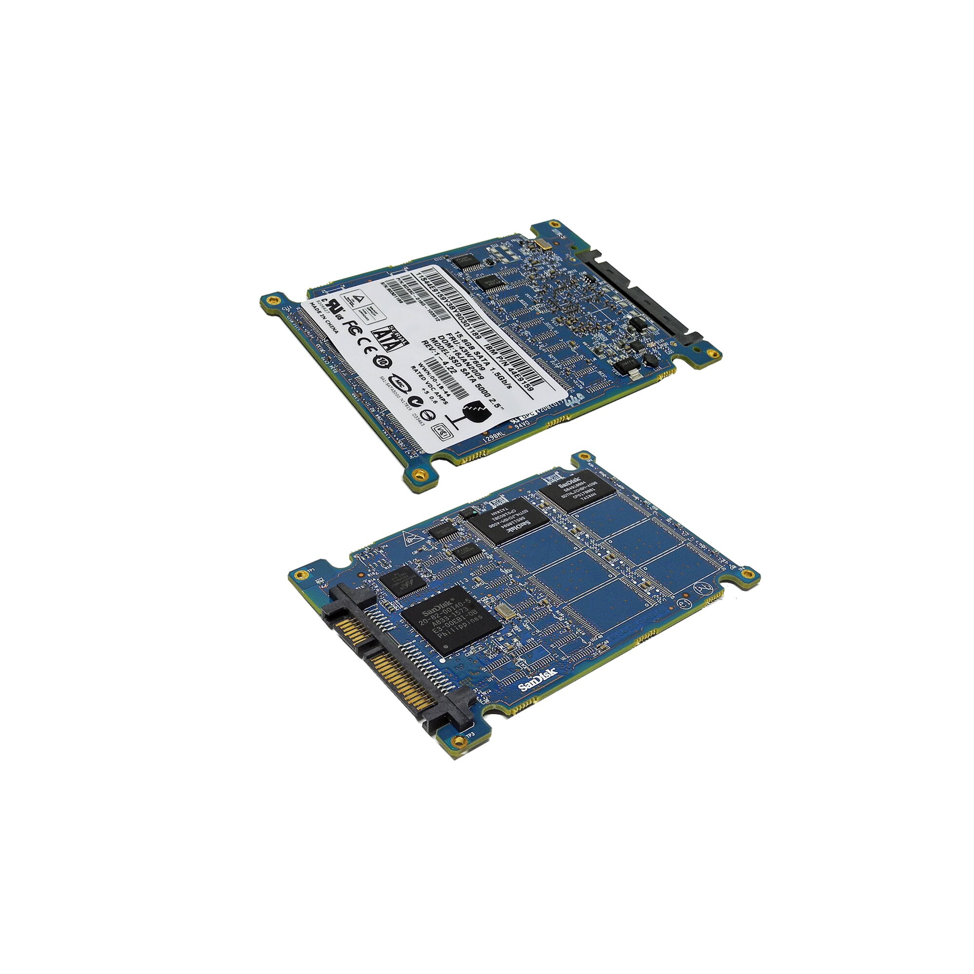 IBM 15.8 GB SATA 1.5Gb/s 2.5“ Solid State Drive (SSD) 44E9159 43W7609 ...