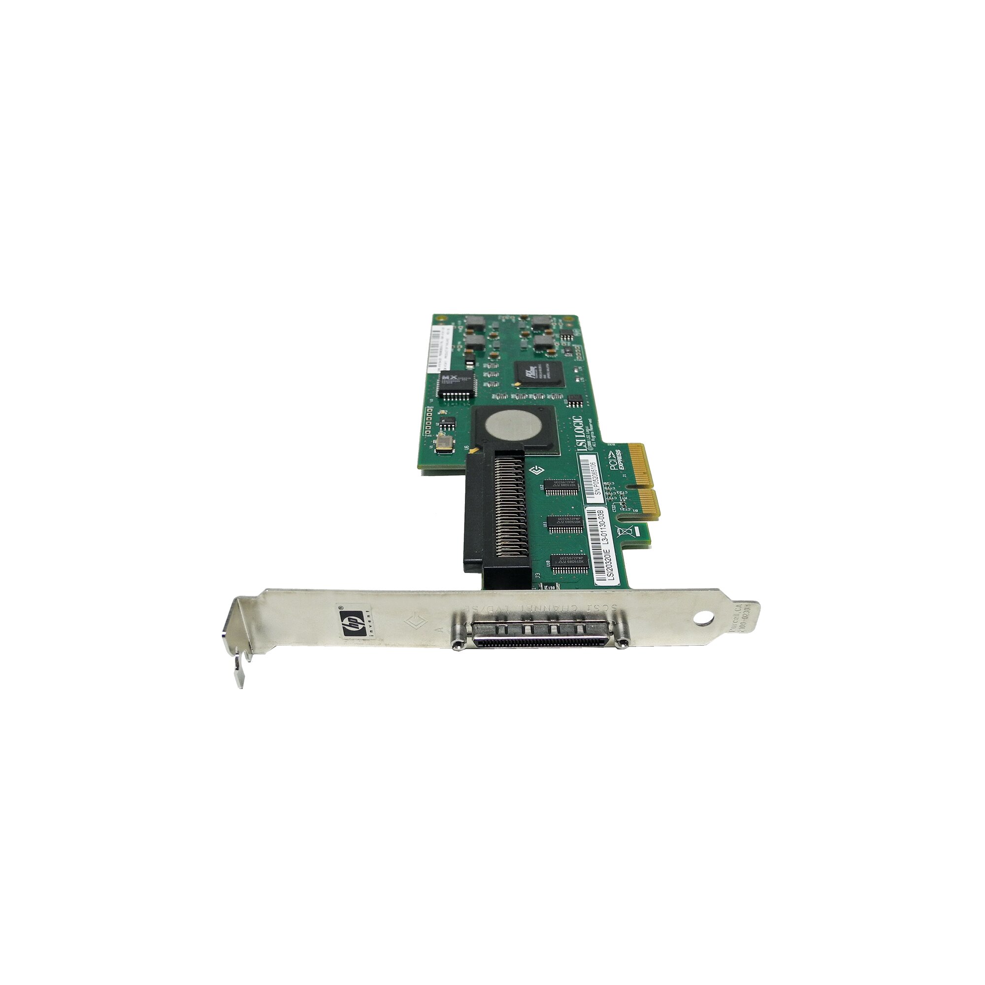 LSI 20320IE HP SC11Xe Ultra 320 SCSI PCIe x4 Controller 416154-001 ...