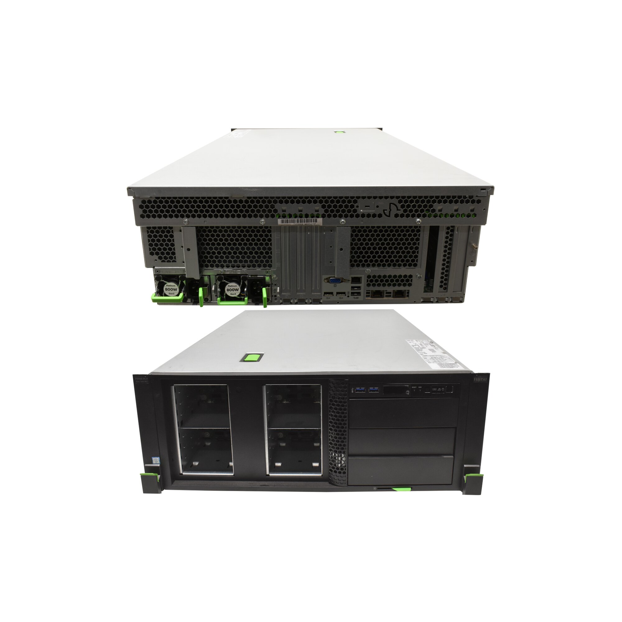 Fujitsu Primergy RX2560 M2 Server E5-2630 v4 10C 2.2GHz 64GB PC4 EP420i ...