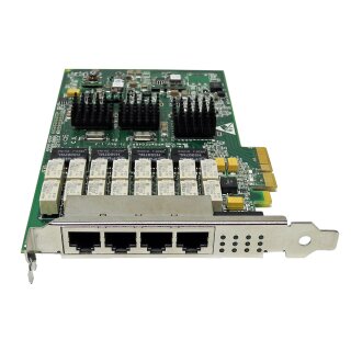 Silicom PEG4BPI-SD Quad Port Gigabit Ethernet PCIe x4 Bypass Server Adapter - Piospartslap