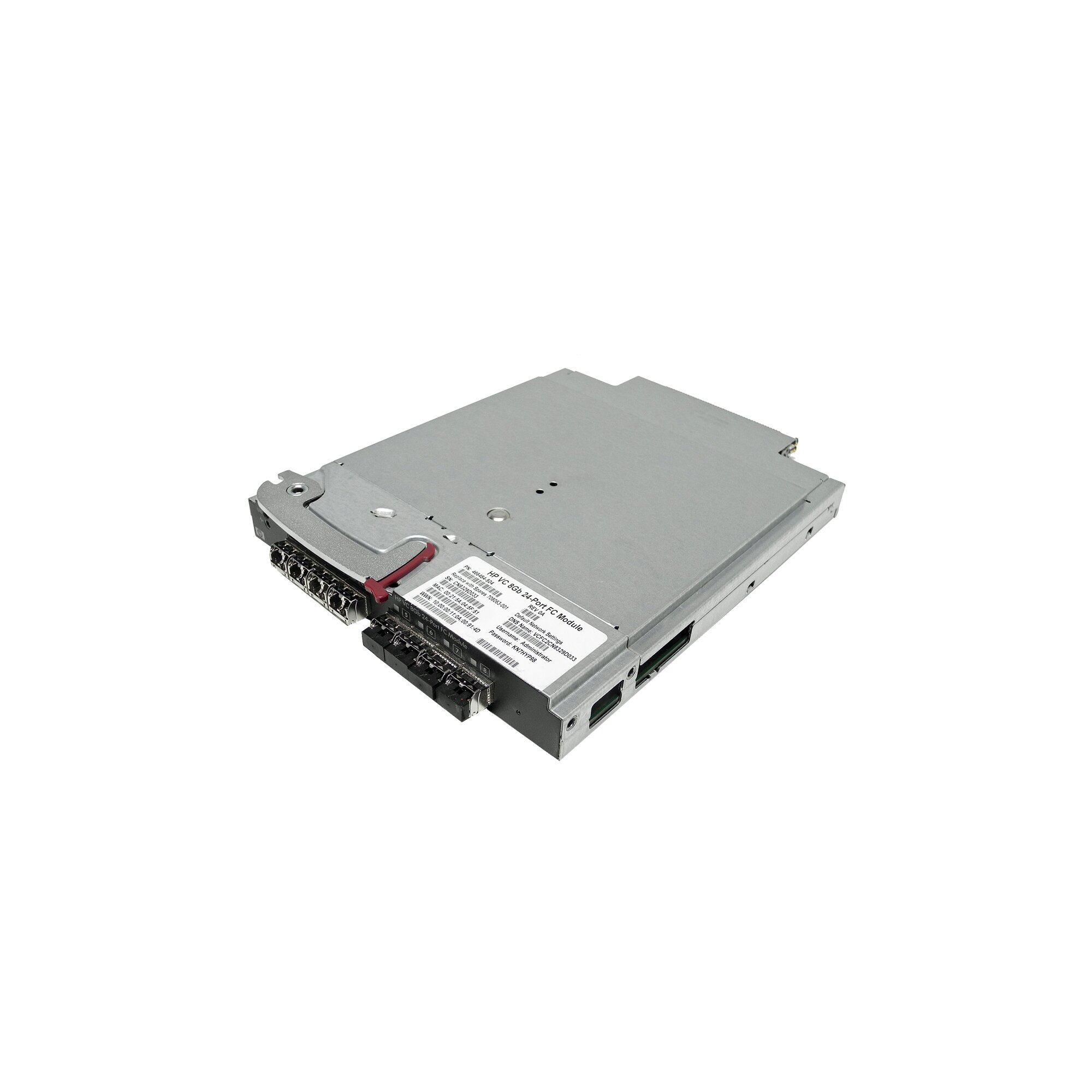 HP VC 8Gb 24-Port FC Module HP c-Class 466484-504 708063-001 + 8x ...