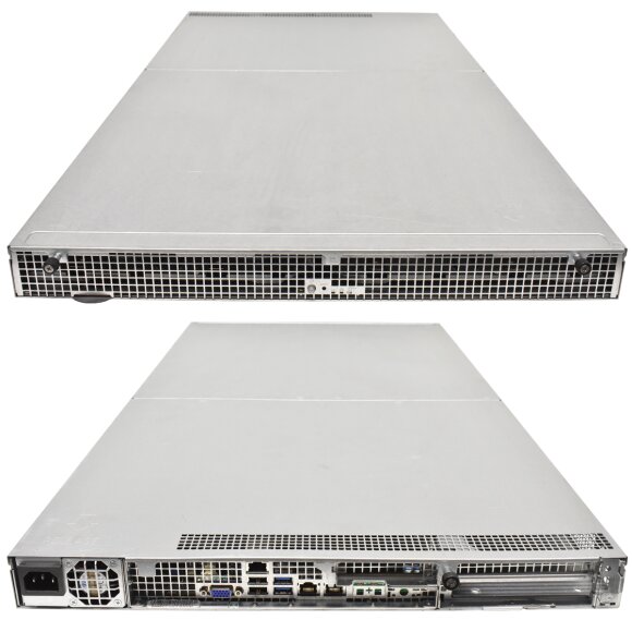 Supermicro CSE-801S X10DDW-i no CPU no RAM 2x Heatsink Kühler 8x LFF 2x ...