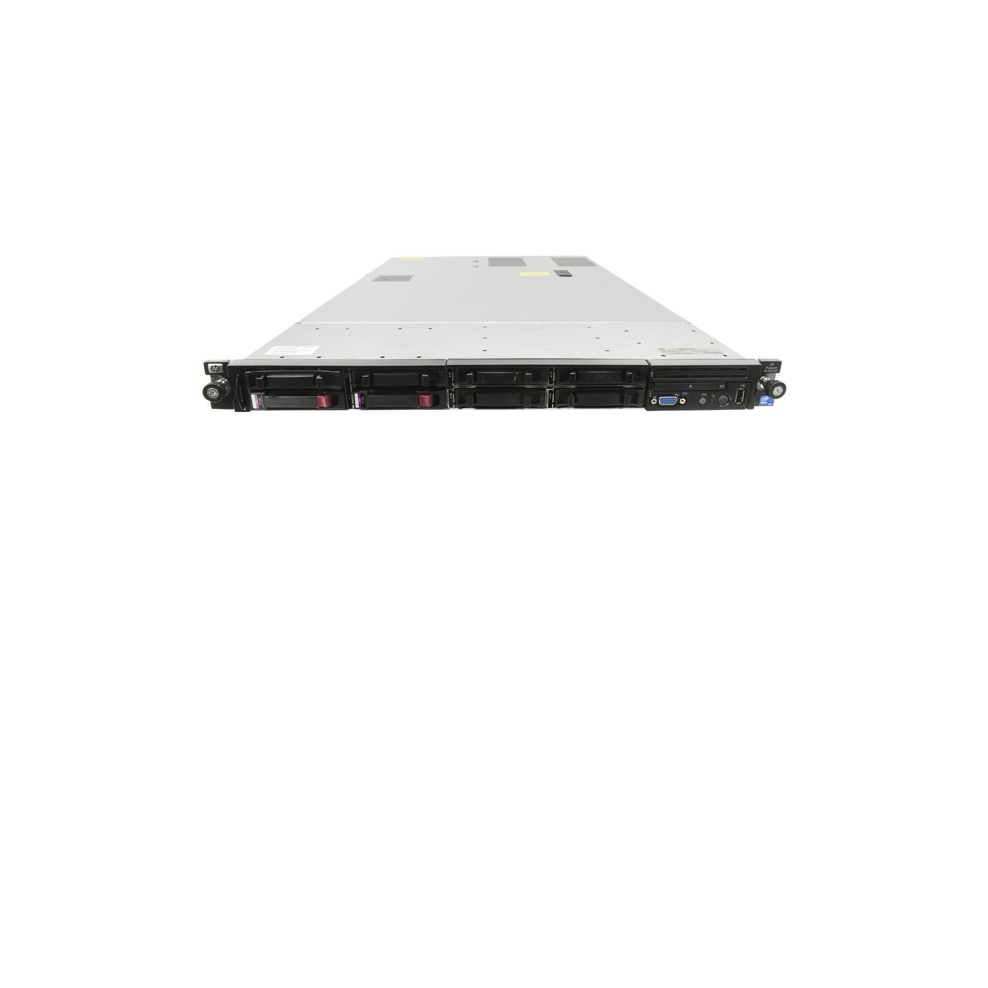 HP ProLiant DL360 G7 Rack Server QC 2x E5620 2.4GHz 16GB RAM 2x72GB ...