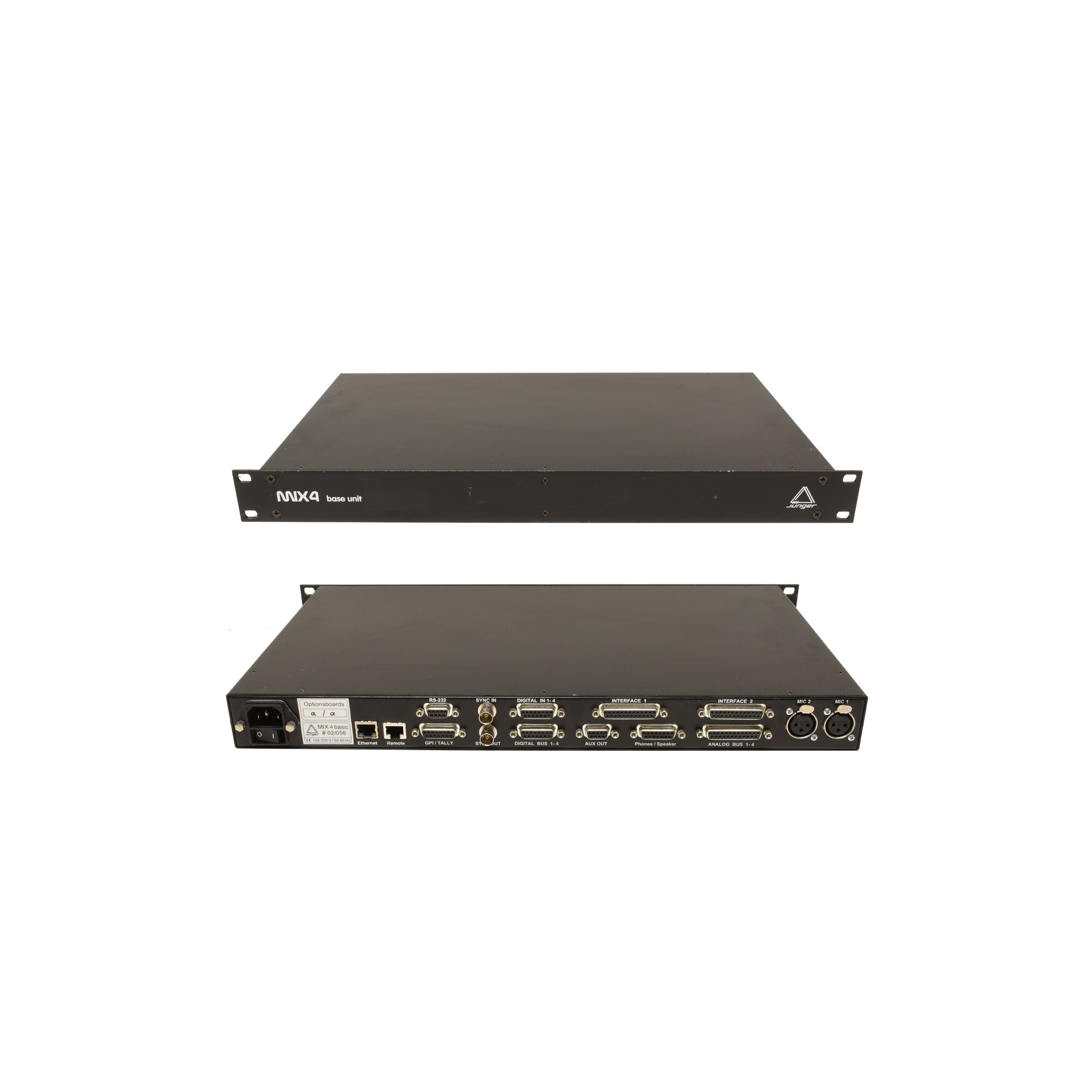 Jünger Audio MIX4 Base Unit for Digital Broadcast Mixer