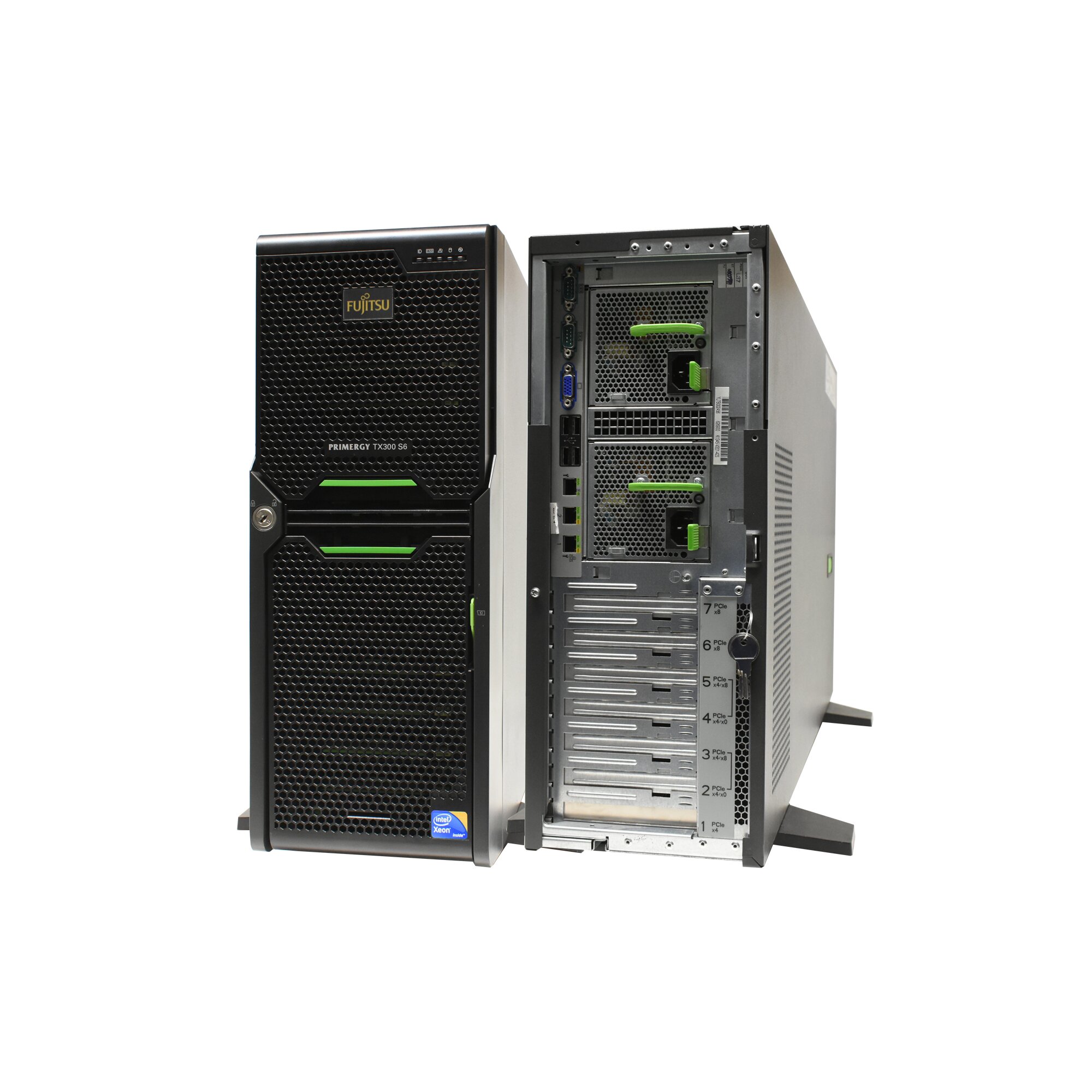 Fujitsu Primergy TX300 S5 2x Intel E5504 Quad-Core 2.00 GHz CPU 16GB ...