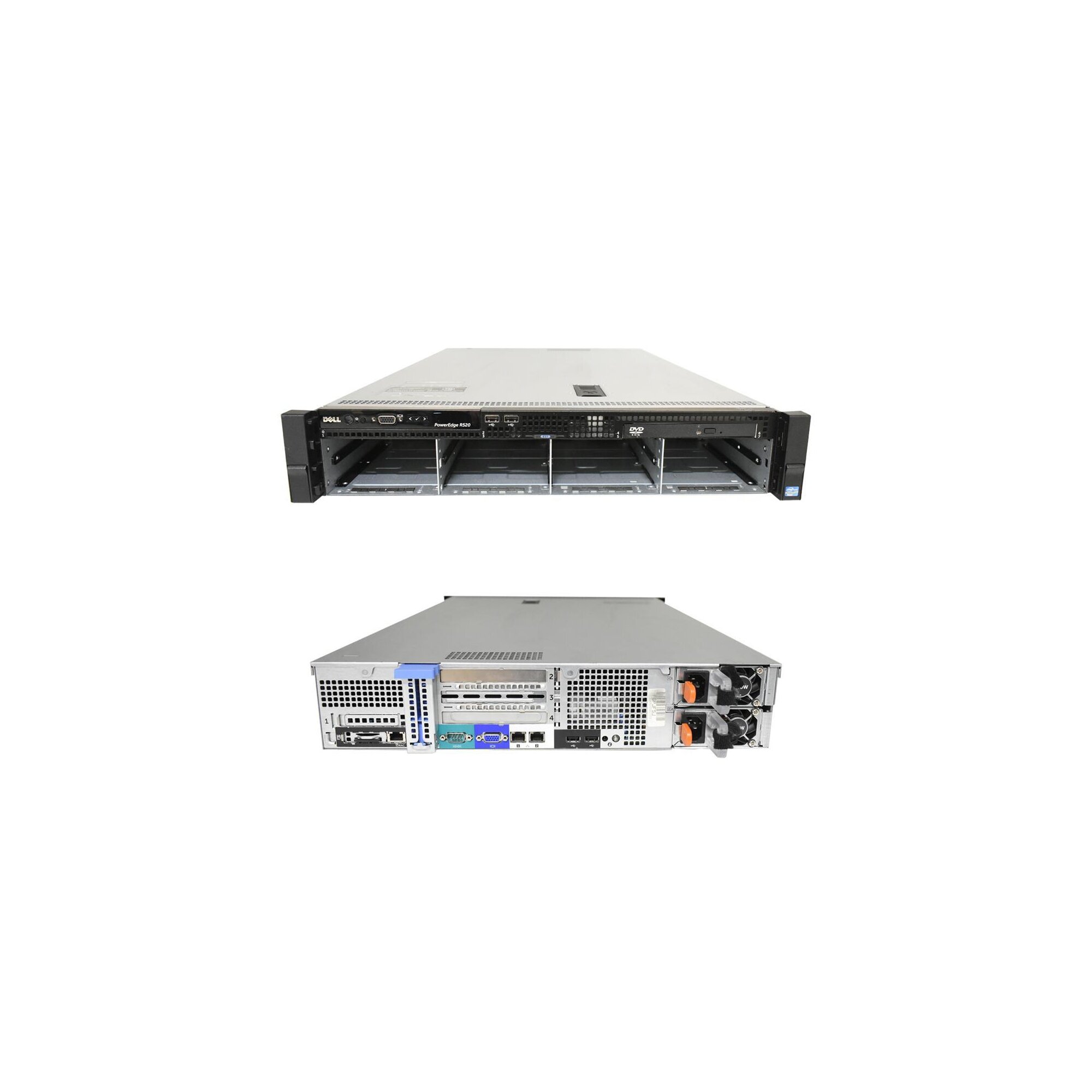 Dell PowerEdge R520 Server ohne CPU ohne RAM ohne HDD 3.5 8 Bay PERC ...