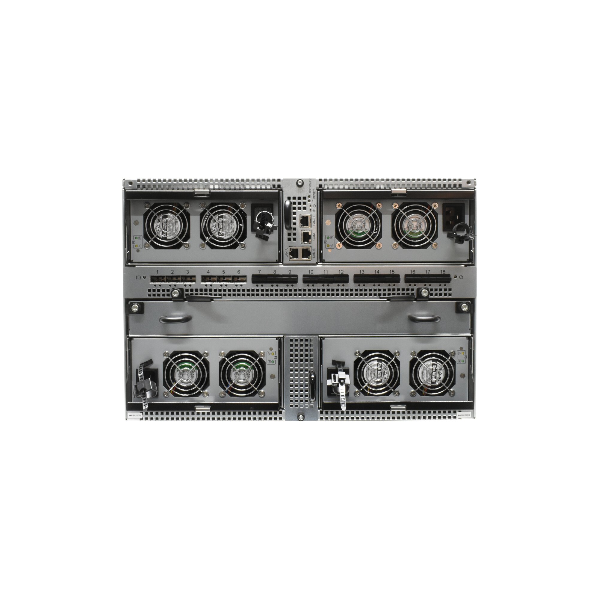 Bull Bullx Blade System B520 Chassis 7U HE + 9x Blade B520 11121425-005 ...