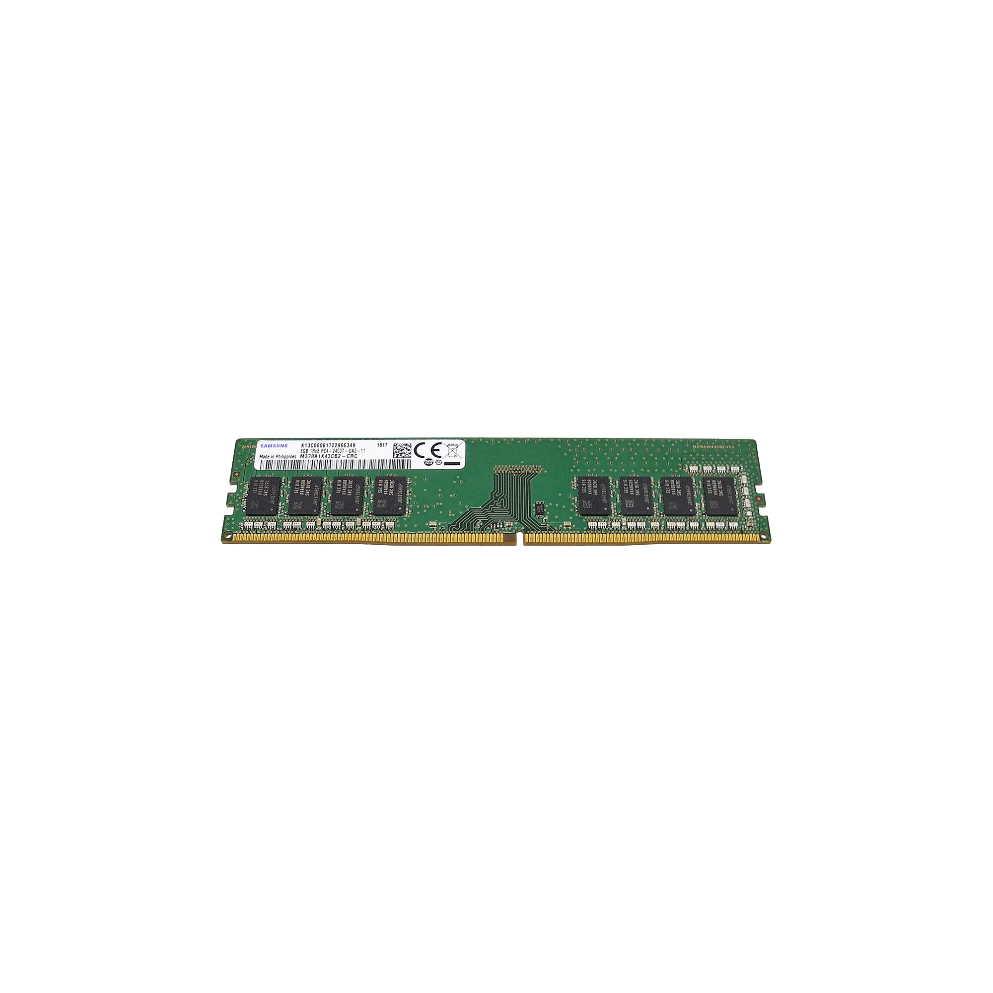 Samsung 8GB 1Rx8 PC4 2400T UA2 11 DDR4 Desktop RAM Speicher