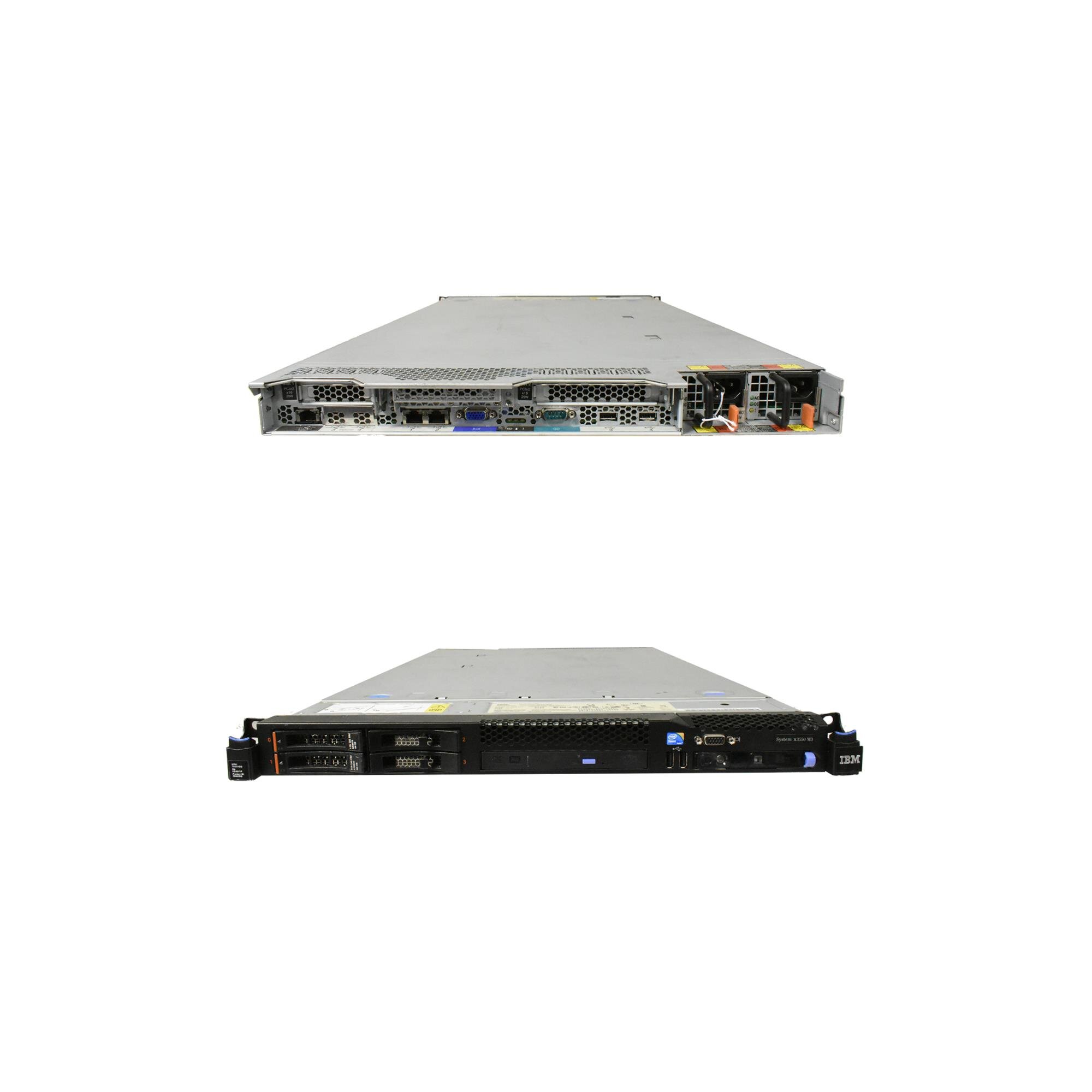IBM x3550 M3 Server Xeon E5630 4C 2.53 GHz 16GB RAM 2x 146GB HDD 1x ...