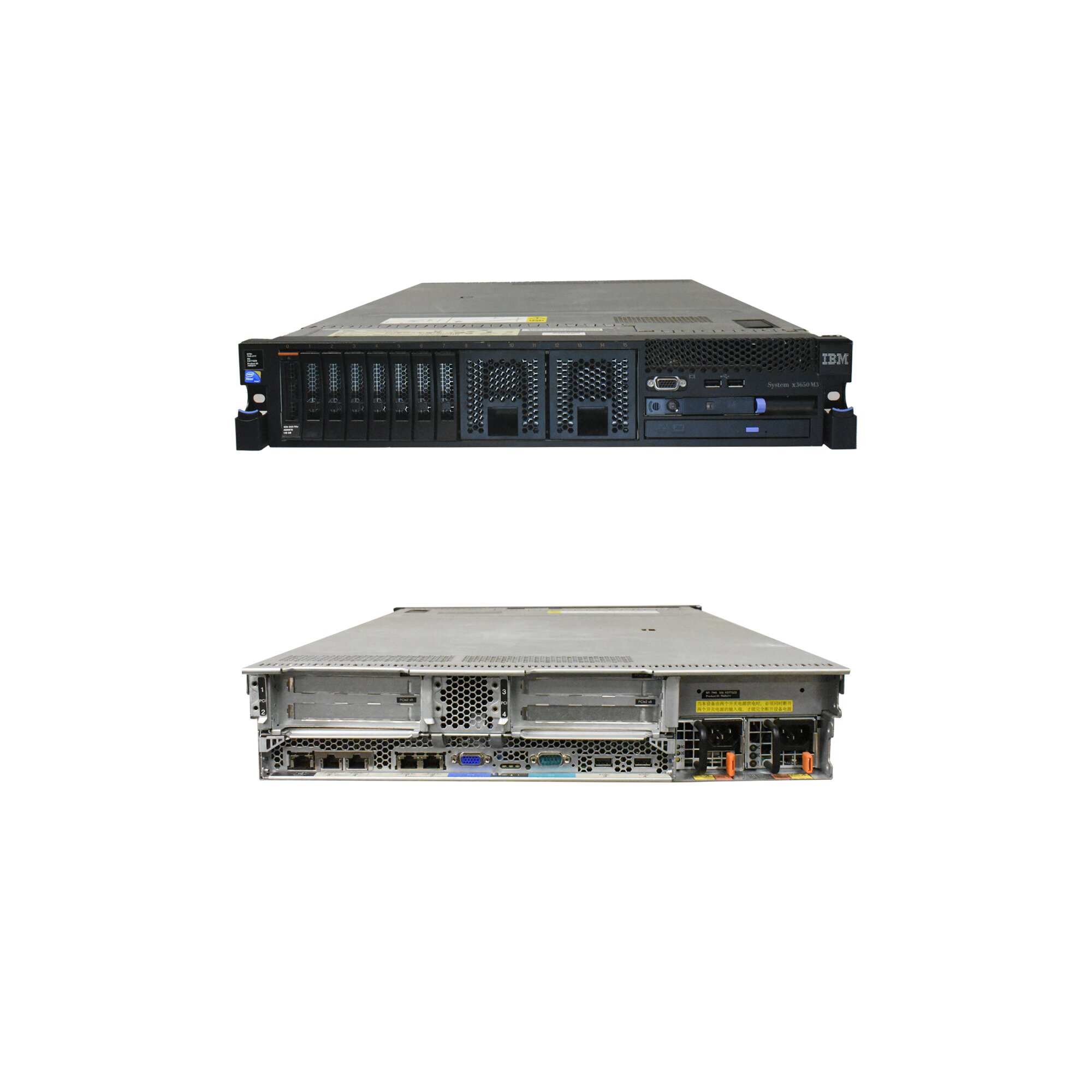 IBM x3650 M3 Server 1x Intel Xeon X5680 Six-Core 3.33 GHz 16GB RAM 8Bay ...