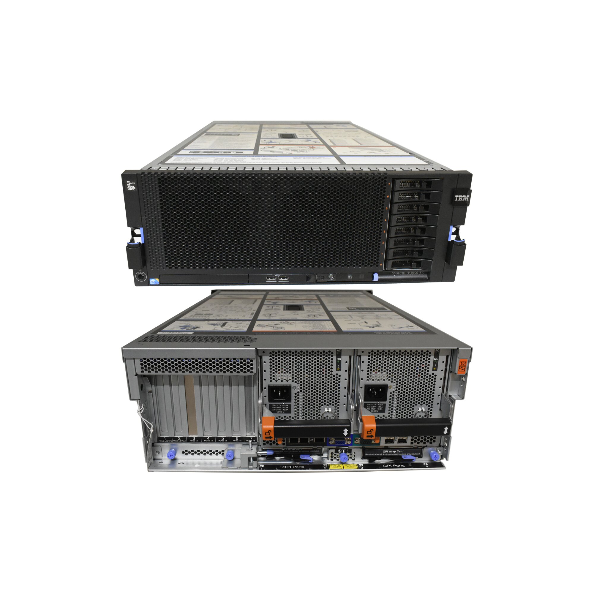 IBM Server System X3850 X5 4x Xeon E7-4870 10C 2.40GHz CPU 16 GB RAM ...